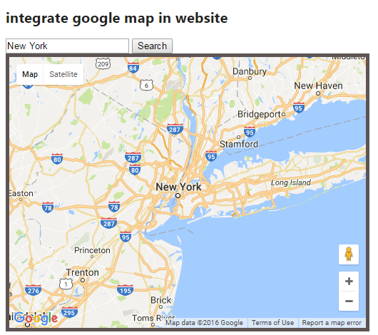 How To Use Google Map API In Website 